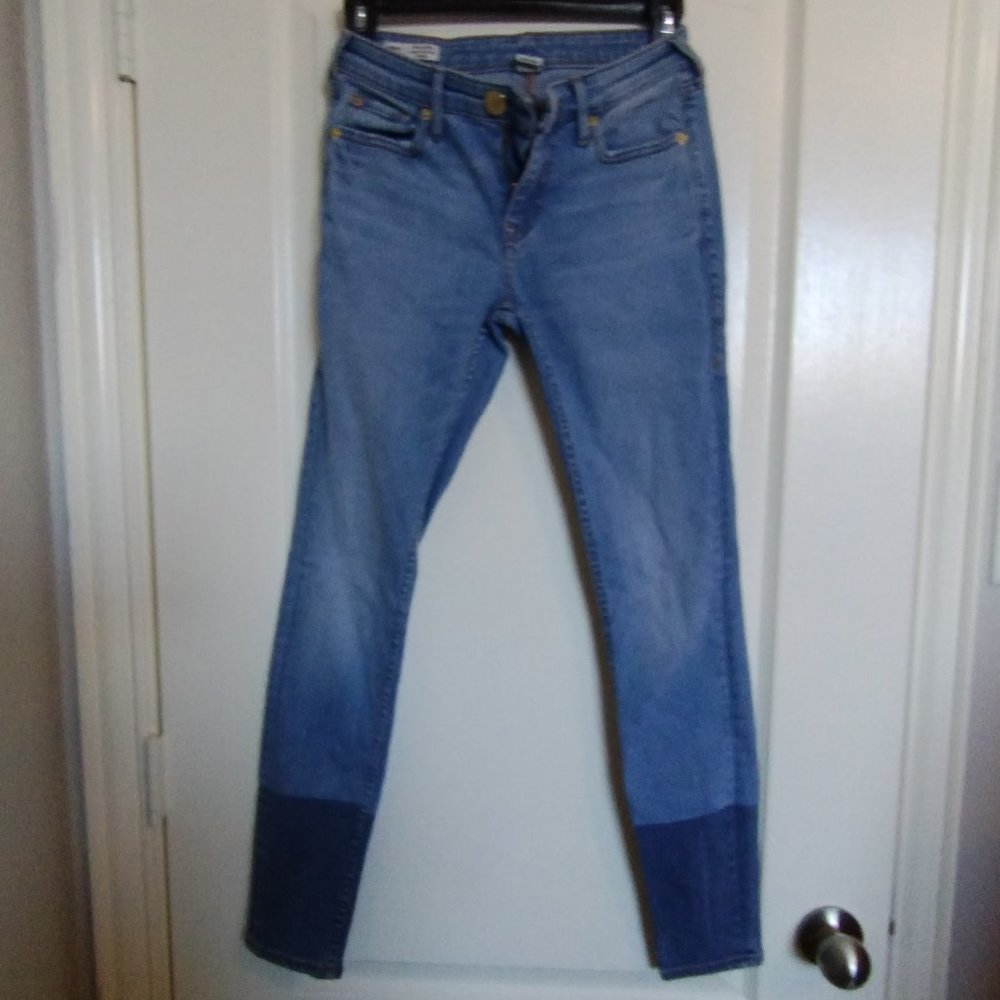 True Religion Jennie Curvy Skinny Shadow Hem Size 25 - Gem